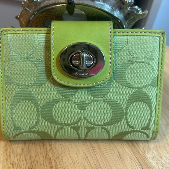 Coach | Bags | Coach Wallet Good Condition Awesome Color | Poshmark